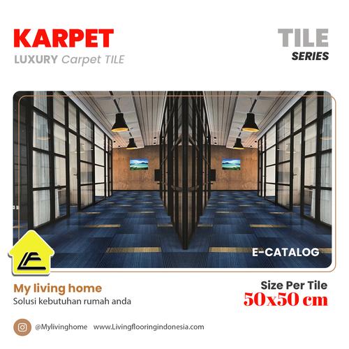 Jual Karpet Tile Khusus Ruangan Kantor Dan Hotel | Ukuran 50 x 50 ...