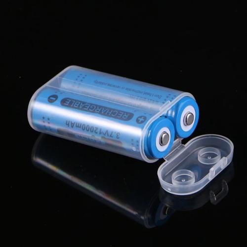 Jual BOX BATERAI BULAT CASE BATRE TEMPAT BATTERY 18650 2 SLOT - Kota ...