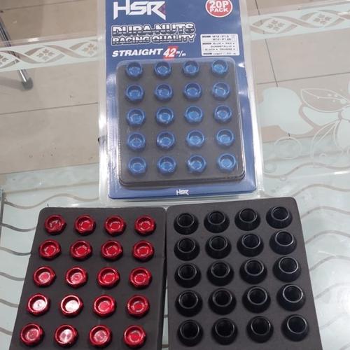 Jual Baut Roda Racing HSR DURA NUT 1,5 Warna Red Black Dan Blue - Kota ...