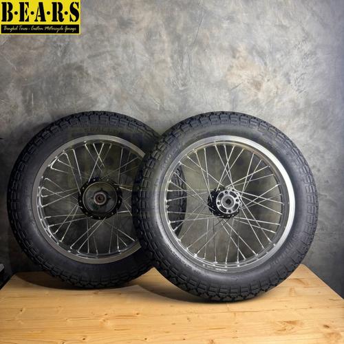 Jual Paket Roda Upgrade Kawasaki W175 Tromol + Velg + Ban - Kota ...