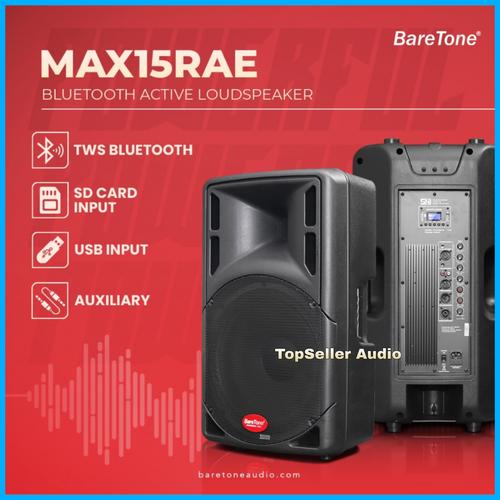 Jual Speaker Aktif BareTone MAX15RAE Original ( 15 Inch ) Harga 1 Unit ...
