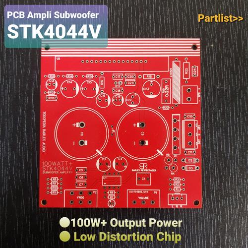 Jual PCB Ampli Subwoofer STK4044V 100W - Kab. Deli Serdang - Barlex ...
