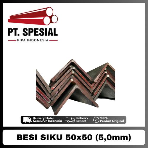 Jual Besi Siku 5 x 5 / Siku 50 x 50 Tebal 5.0mm 50 Btg - 02 - Jakarta Barat - PT. Spesial Pipa ...
