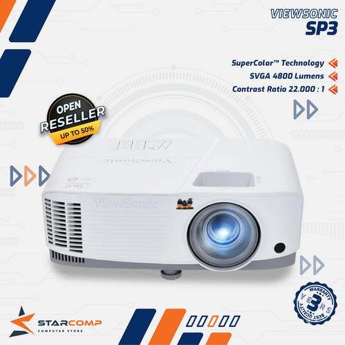 Promo Projector ViewSonic SP3 SVGA 4800 ANSI Lumens Port HDMI Cicil 0% ...
