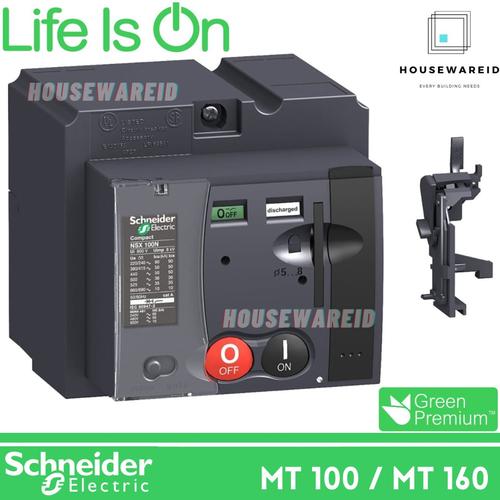 Jual Motorized MCCB NSX Schneider MT100 MT160 LV429434 220v / Motor ...
