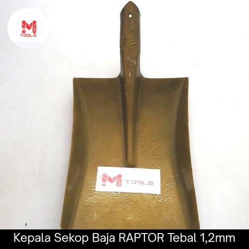 Jual Kepala Sekop Plat Baja RAPTOR Rata 1,2mm - RAPTOR Kepala Sekop ...