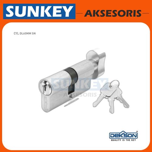 Jual Cylinder Dekkson TC DL 60 MM Kunci Silinder Thumbturn Putar Dekson - Kota Tangerang Selatan ...