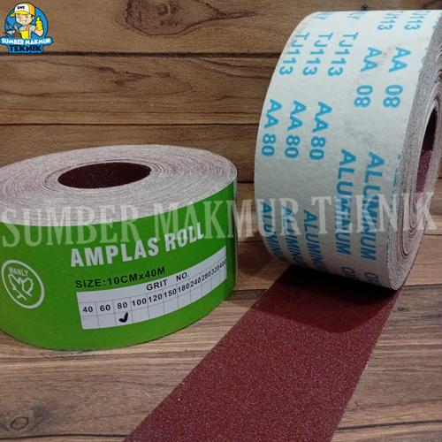 Jual Hamplas Roll Amplas Rol Murah Grit 80 Abrasive Cloth Roll - Kab ...