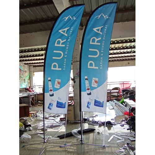 Jual Beach Flag Custom Printing Promosi/advertising flag Banner/Flying ...
