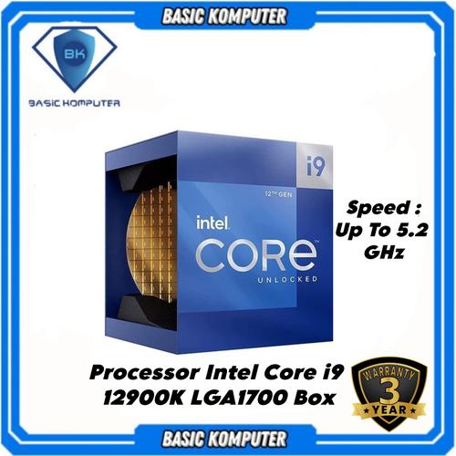 Jual PROCESSOR INTEL CORE i9 12900K 3.2 GHz BOX SOCKET 1700 GARANSI 3 TAHUN - Jakarta Pusat ...