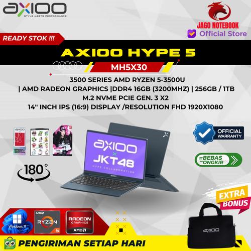 Promo Axioo Hype 5 AMD X3 Ryzen 5 3500 8GB 256SSD Win 11 14.0FHD IPS ...