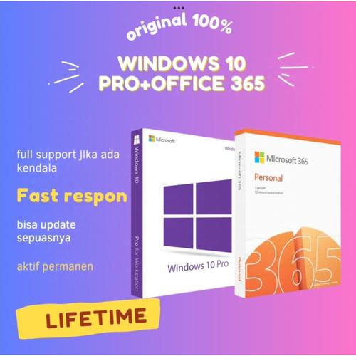 Jual Windows 10 Pro + Office 365 Pro Plus Original Lisensi - lisensi saja - Jakarta Selatan ...