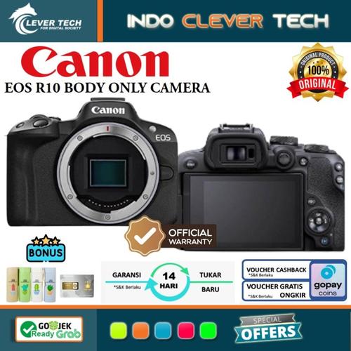 Jual Canon EOS R10 Body Only R 10 BO Mirrorless Camera Garansi Resmi ...