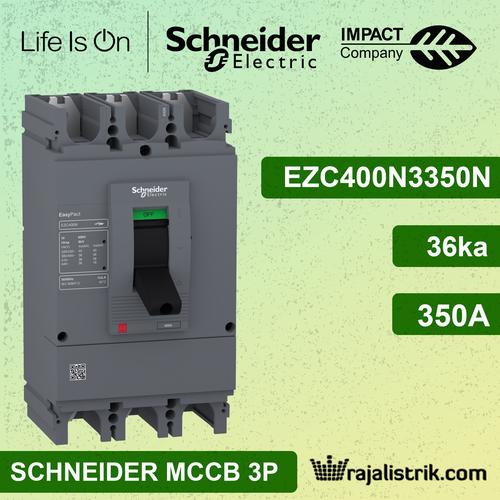 Jual SCHNEIDER MCCB 3P 350A 36KA EZC400N3350N - Kota Tangerang Selatan ...