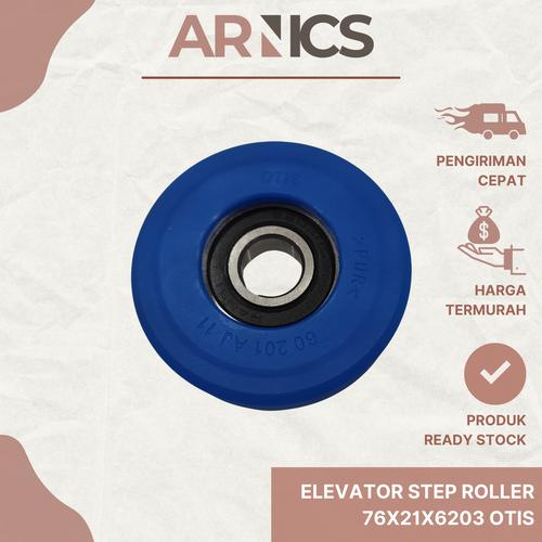 Jual Elevator Step Roller Otis 76x21x6203 / Sparepart Lift - Kota ...