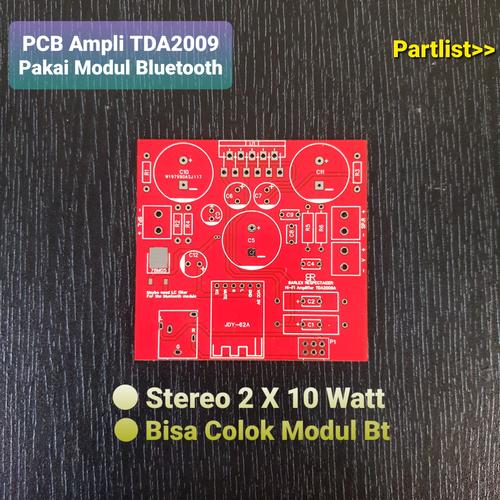 Jual PCB ampli TDA2009 pakai modul bluetooth - Kab. Deli Serdang - Barlex Audio | Tokopedia