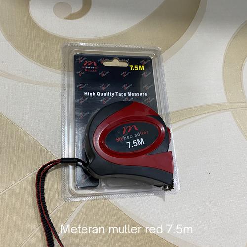 Jual Meteran muller red 7.5m / Meteran / bangunan/ proyek - Jakarta ...