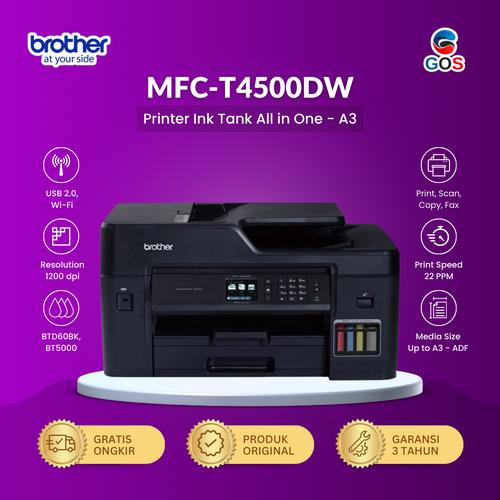 Promo BROTHER Printer Inkjet MFC T4500DW T4500 DW 4500DW Print Scan ...