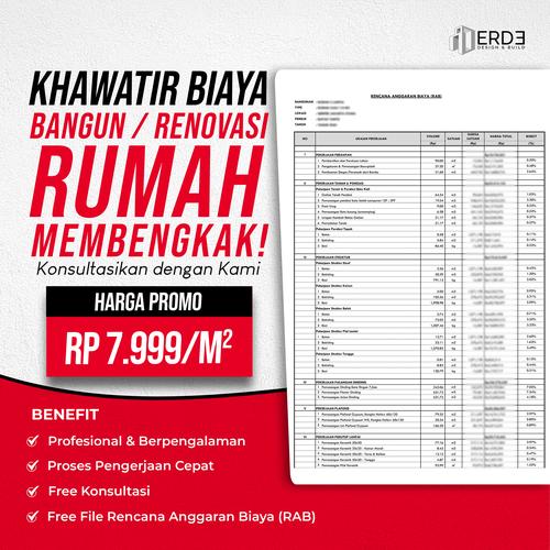 Jual Rencana Anggaran Biaya (RAB) Bangunan Gedung Rumah Kost Kontrakan ...
