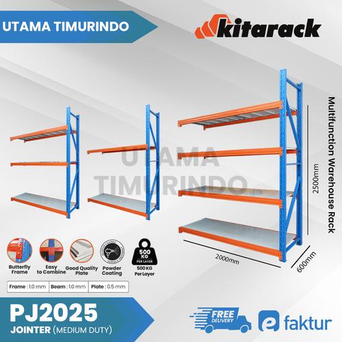 Jual Rak Gudang Light Duty 4 Susun 2 Meter Rack Warehouse JOINTER ...