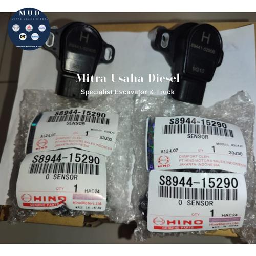 Jual S8944-15290 SENSOR GAS HINO 500 EURO 4 GARANSI ORIGINAL HINO SUV ...