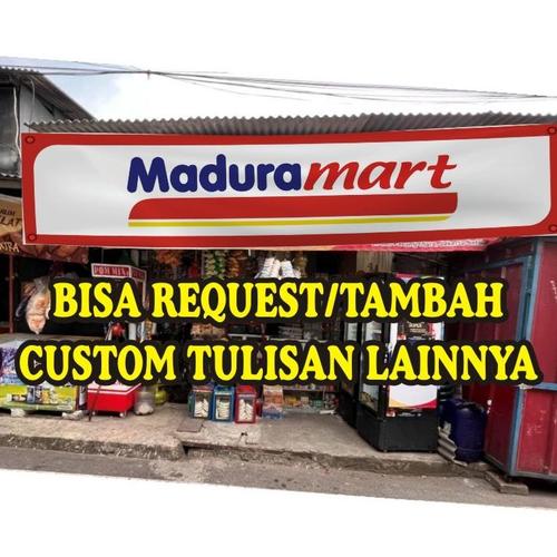 Jual Banner Maduramart Spanduk Toko Kelontong Mmt Kios Sembako Baliho ...