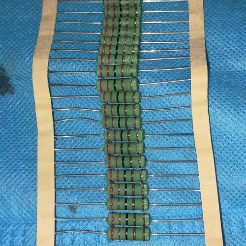 Jual resistor 2k2 R ORIGINAL JAPAN 2.2k 2,2k ohm 2watt 2 watt 2wat 2w ...