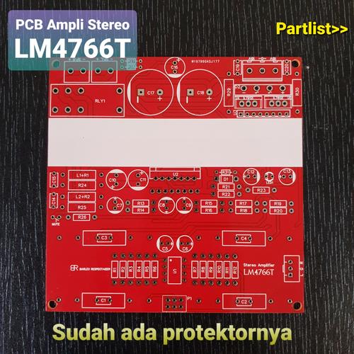Jual PCB ampli LM4766T Stereo Sudah ada Protektor - Kab. Deli Serdang ...
