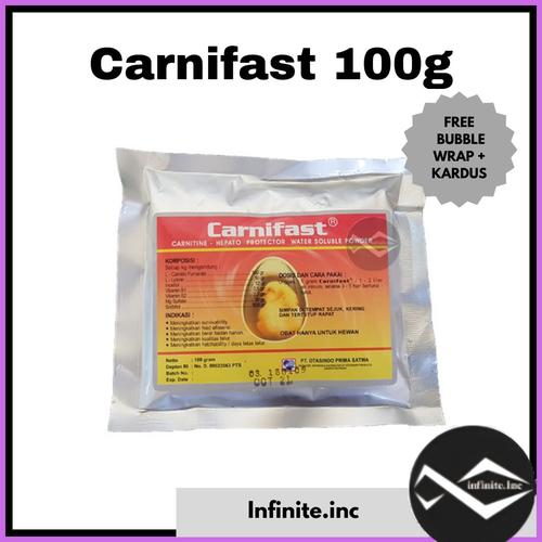 Jual CARNIFAST 100 Gram (CARNITINE ) HEPATOPROTECTOR PERBAIKI FUNGS ...