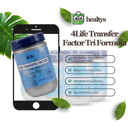 Jual 4LIFE Tranfer Factor Tri Formula Suplemen Imun Herbal | ISI 60 ...