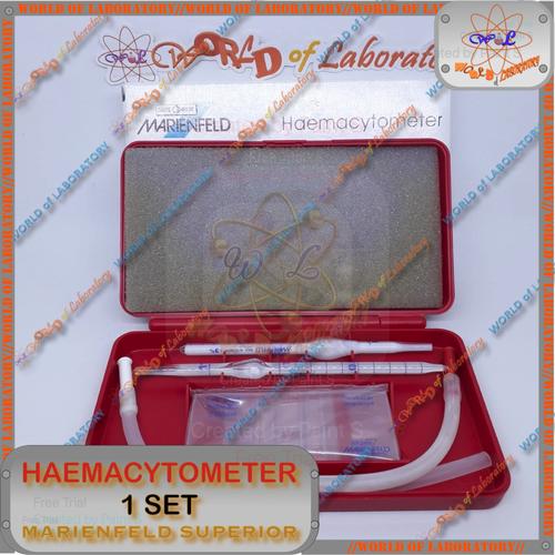 Promo Haemocytometer / Haemacytometer / Kamar Hitung Set / Bilik Hitung ...