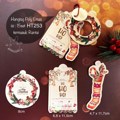 Jual Hangtag Tumpuk Natal| Gantungan Premium Christmas Tag| HT25 Kartu ...