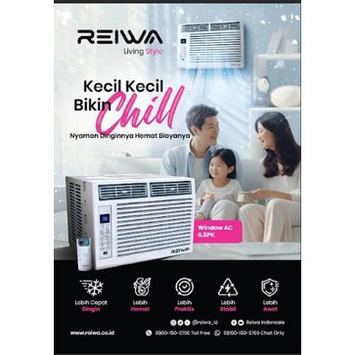Jual AC Reiwa Window 1/2 PK R32 CW-0501RA / CW-0501RA - Jakarta Barat ...