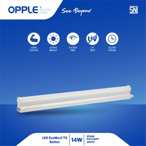 Promo OPPLE Lampu LED T5 Batten EcoMax1 1170mm 14W - 5700K Daylight - Kab. Tangerang - Opple ...