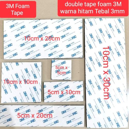 Jual double tape 3M foam tebal 2 mm double Tape 3M foam busa ukuran ...