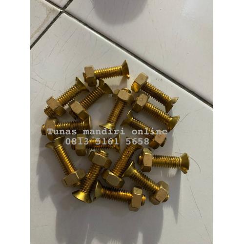 Jual Baut Mur JF Kuningan 5/16x 1 1/4 inch - Kota Balikpapan - Tunas ...