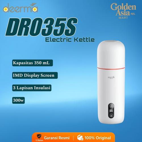 Promo Deerma DR035 Portable Electric Kettle Termos Hot Water Pemanas Air - Kota Medan - Golden ...