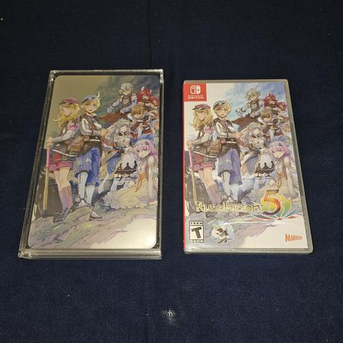 Jual Nintendo Switch Rune Factory 5 R1/US + Steelbook - Jakarta Barat ...
