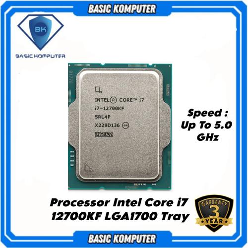 Jual PROCESSOR INTEL CORE i7 12700KF TRAY SOCKET 1700 - Jakarta Pusat ...