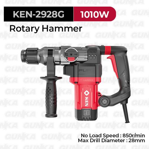 Promo Heavy-Duty Rotary Hammer Drill (SDS-Plus 1010W) KEN-2928G Mesin Bor Bobok Beton Listrik ...