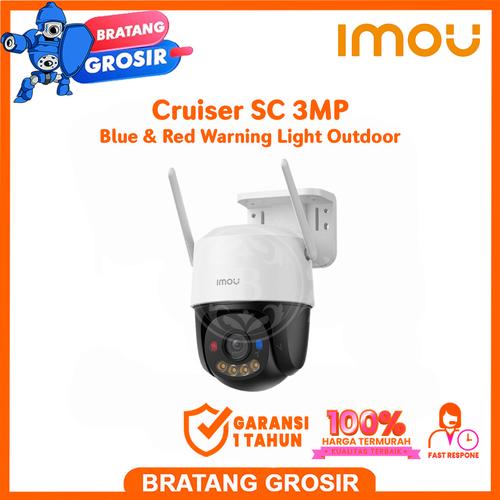 Promo IMOU Cruiser SC 3 MP Blue & Red Warning Light Outdoor Smart Camera - Kab. Sidoarjo ...