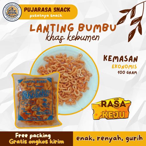 Jual Makanan Ringan Lanting Singkong Bumbu Cemilan Khas Kebumen Asli ...