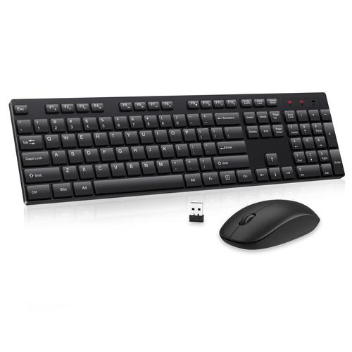 Promo Keyboard & Mouse Wireless 2,4GHz Combo Set MK255 PC/Laptop ...