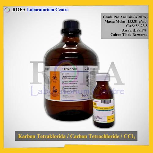 Jual Karbon Tetraklorida / Carbon Tetrachloride / CCl4 Pro Analisis ...