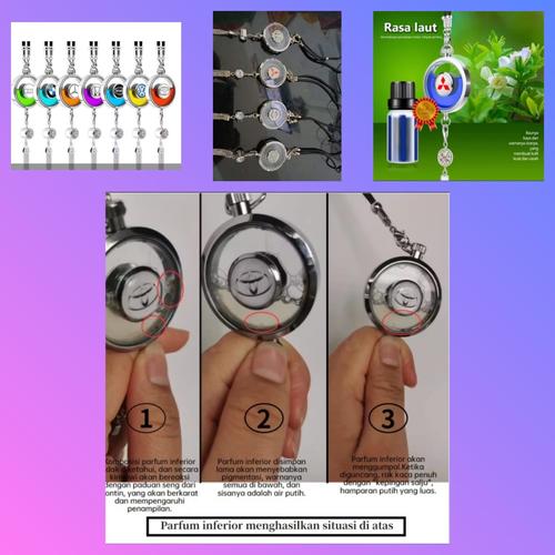 Jual parfum gantungan mobil logo aroma - T, mawar - Jakarta Barat ...