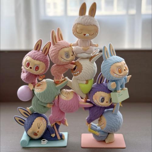 Jual Labubu x Pop Mart Lazy Yoga Series Figure 100% Authentic - Ab ...