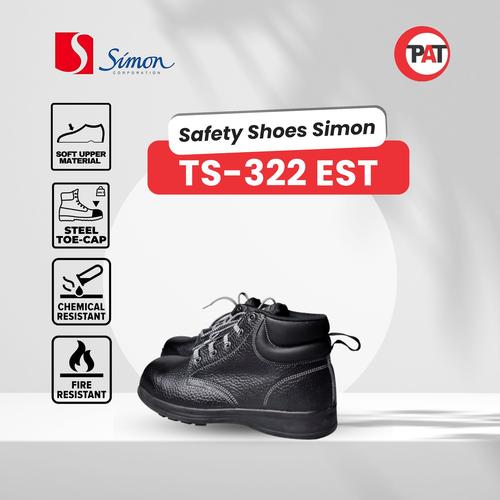 Jual Sepatu Safety Shoes Simon Type TS-322 EST Antistatic Series - 43 ...