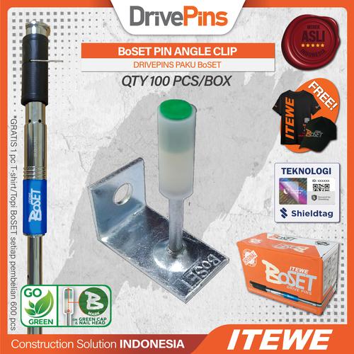 Jual BOSET PIN ANGLE CLIP - PROMO (FREE T-SHIRT) !!! - Kota Tangerang ...