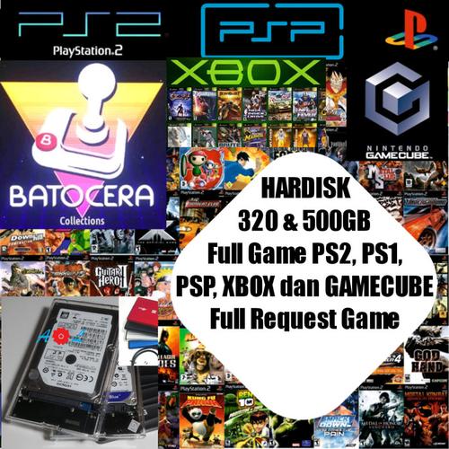 Jual Isi Game PS2 dan retro untuk Laptop/ PC Batocera - PS2 saja, 500Gb ...