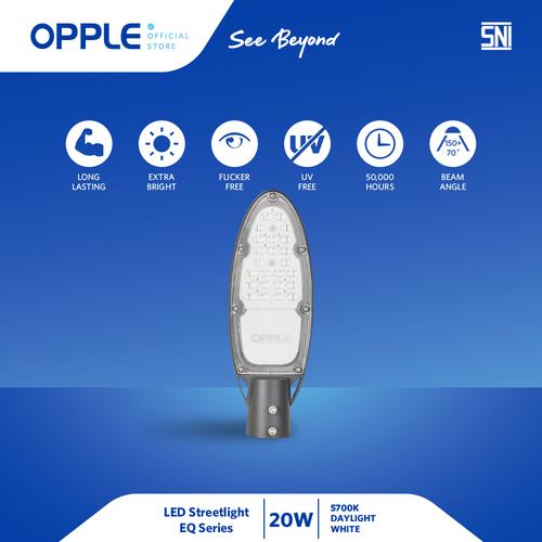 Promo OPPLE Lampu Jalan LED Streetlight EQ 60W 5700K Putih OPPLE Cicil ...